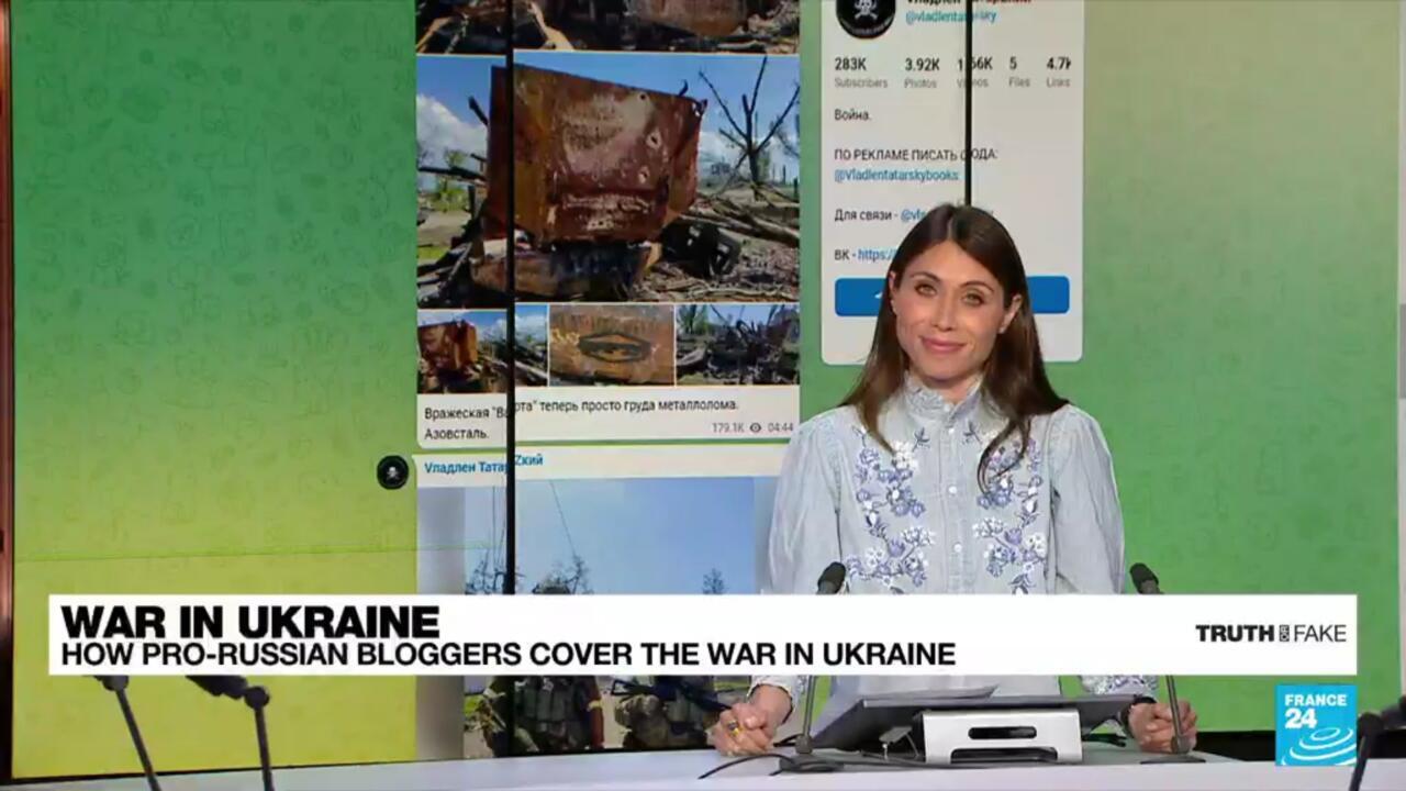 How Russian war bloggers cover the war in Ukraine - Truth or Fake ...