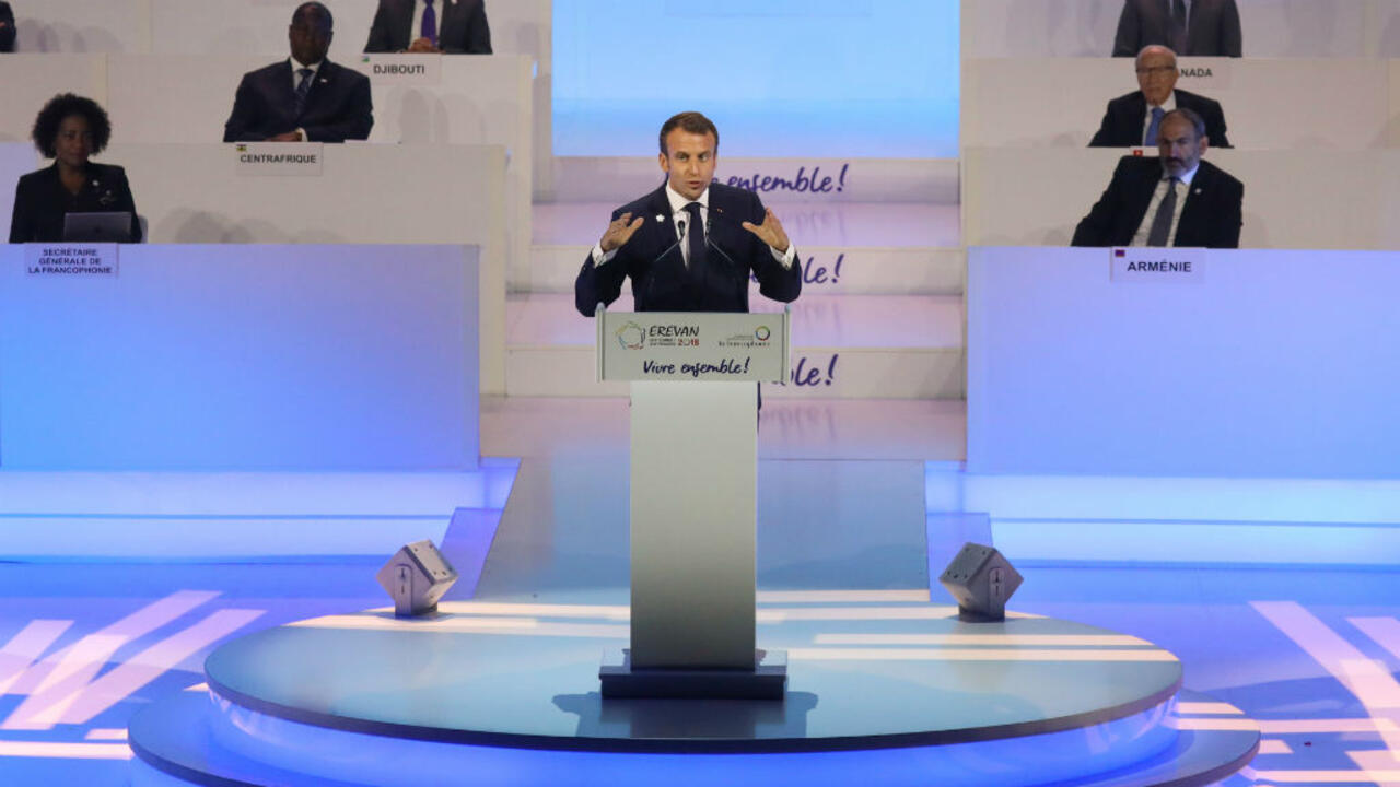 Watch live: Emmanuel Macron addresses 17th Francophonie Summit in Yerevan