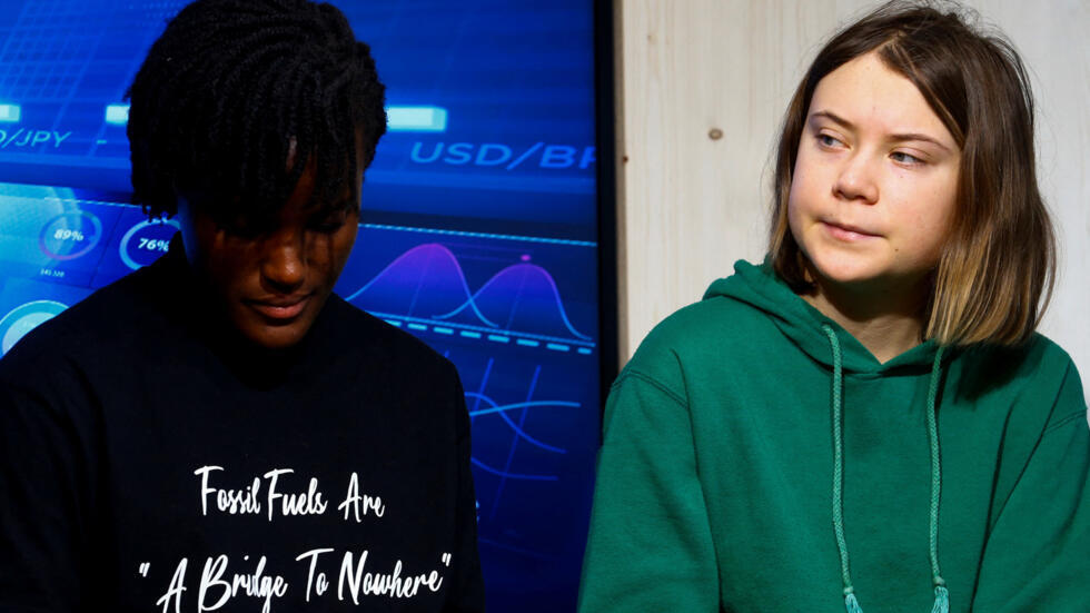 Activist Greta Thunberg says Davos elite 'fuelling destruction of the ...