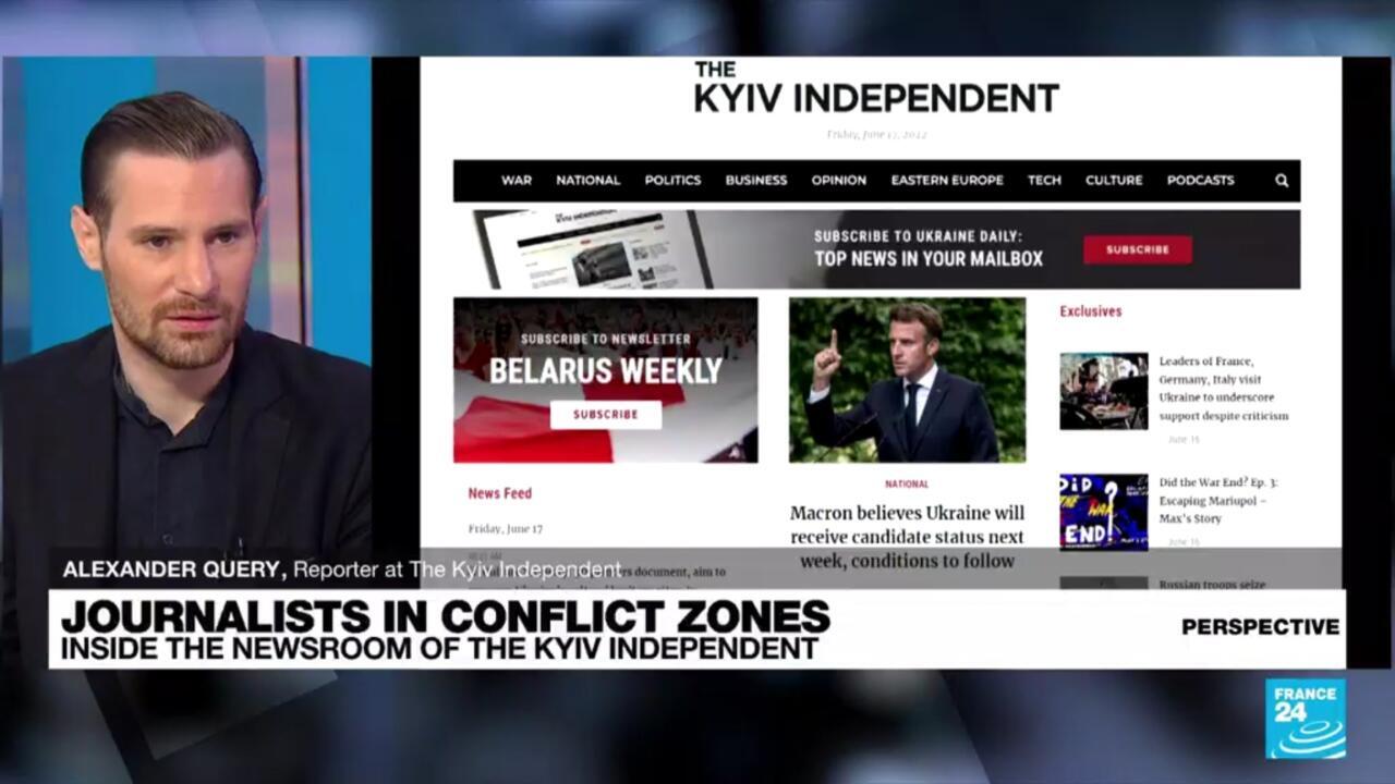 Journalist at The Kyiv Independent: 'Covering the war in Ukraine is ...