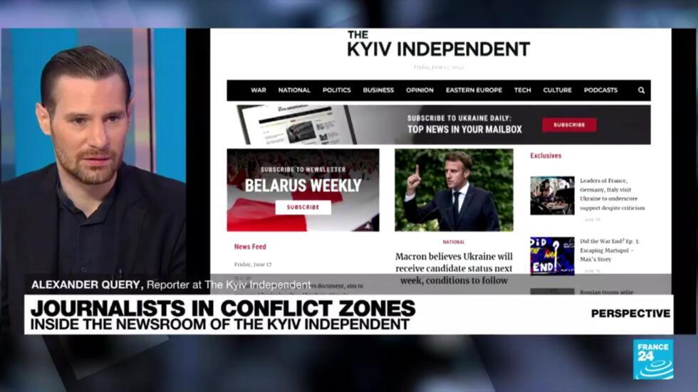 Journalist at The Kyiv Independent: 'Covering the war in Ukraine is ...