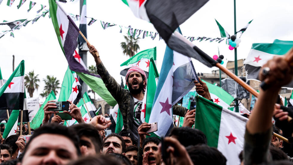 Syrians mark 12th anniversary of anti-regime uprising