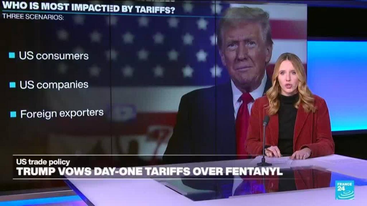 Trump vows new Canada, Mexico, China tariffs that threaten global trade - France 24