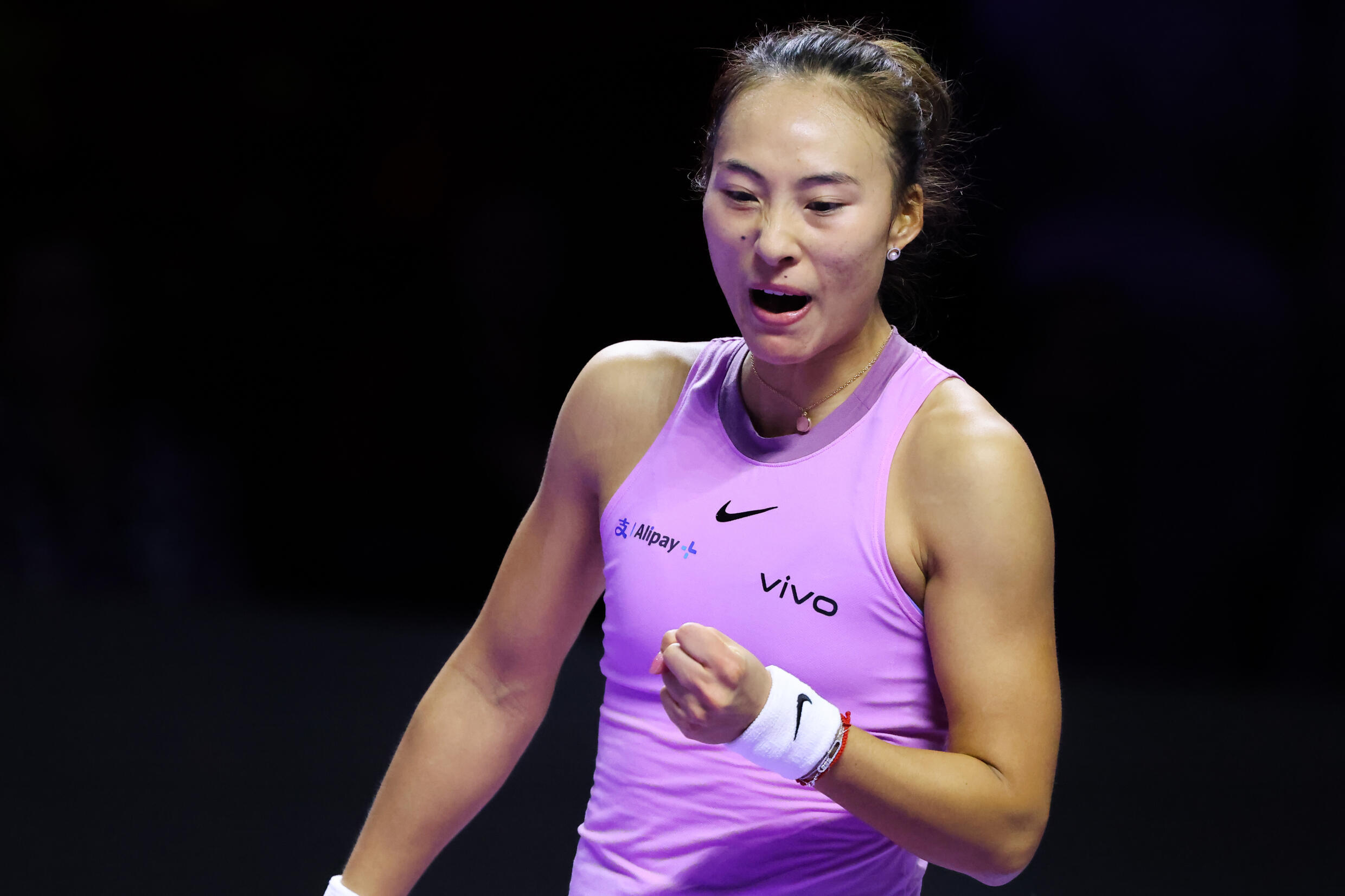 Gauff fights back to beat Zheng for WTA Finals title