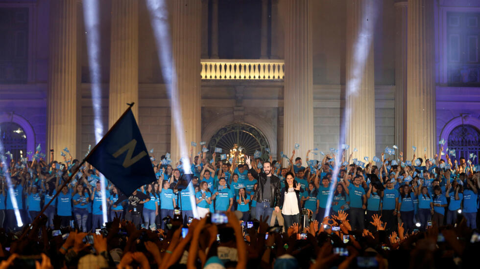 Nayib Bukele, del partido GANA, virtual ganador de las elecciones ...