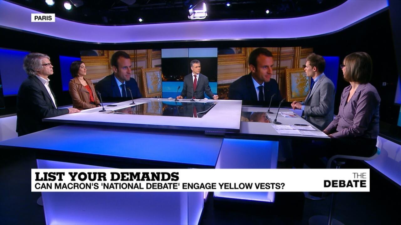 List your demands: Can Macron's 'National Debate' engage Yellow Vests ...