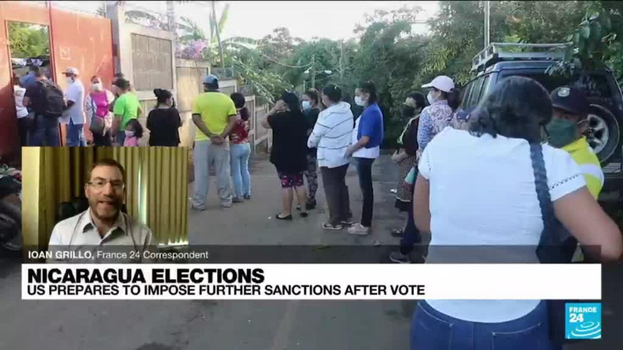 Nicaragua votes, with a jailed opposition and Ortega's re-election all ...