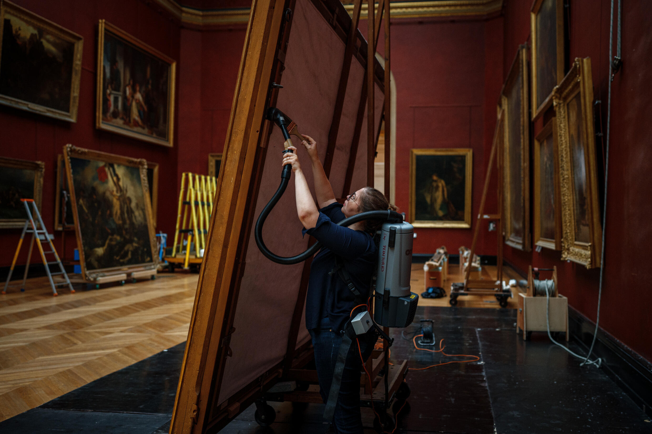 France's iconic 'Liberty' painting gets Louvre facelift
