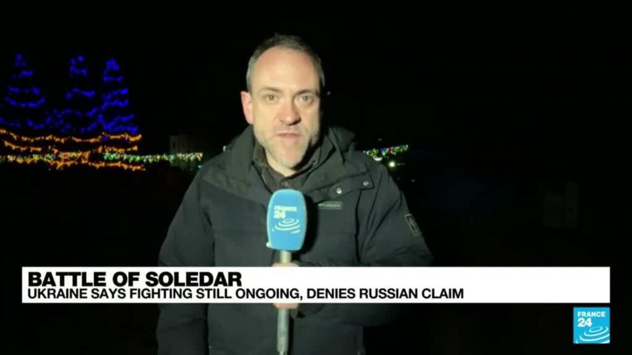 Ukraine denies Russia’s claim that it has captured the city of Soledar