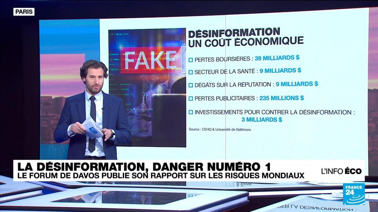 Désinformation : le risque numéro un pour l'économie mondiale en 2024 - Info éco