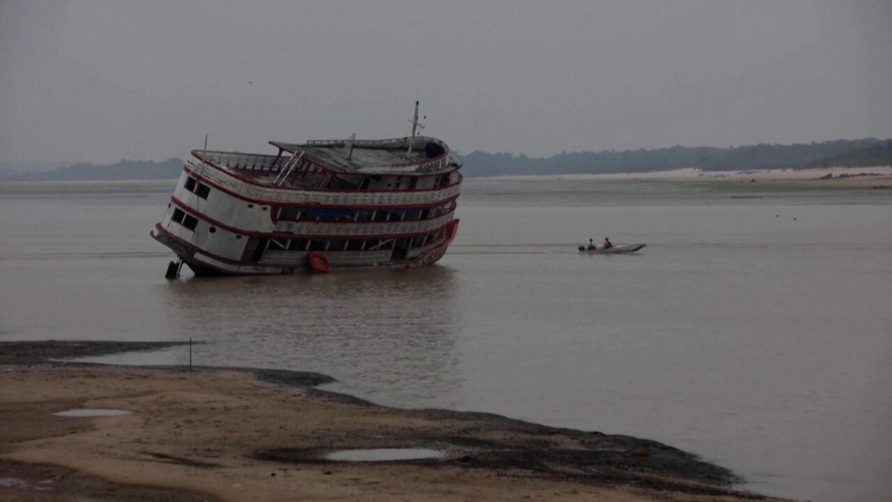 Amazon River falls to lowest level in over a century amid severe ...