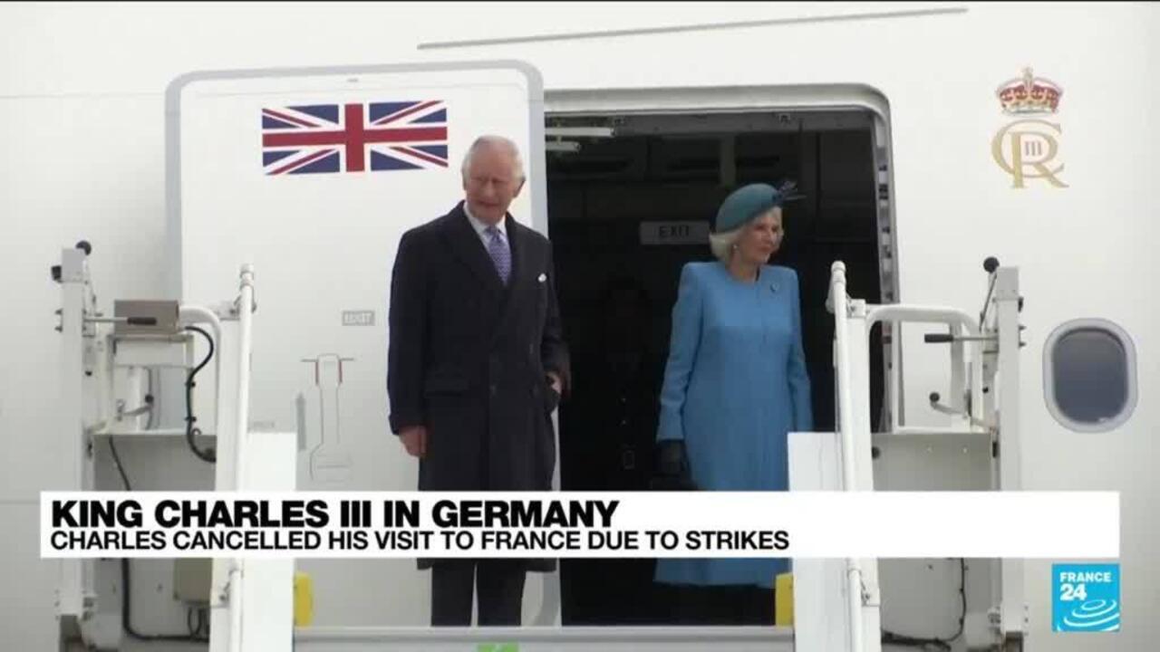 King Charles arrives in Germany for first state visit as monarch ...