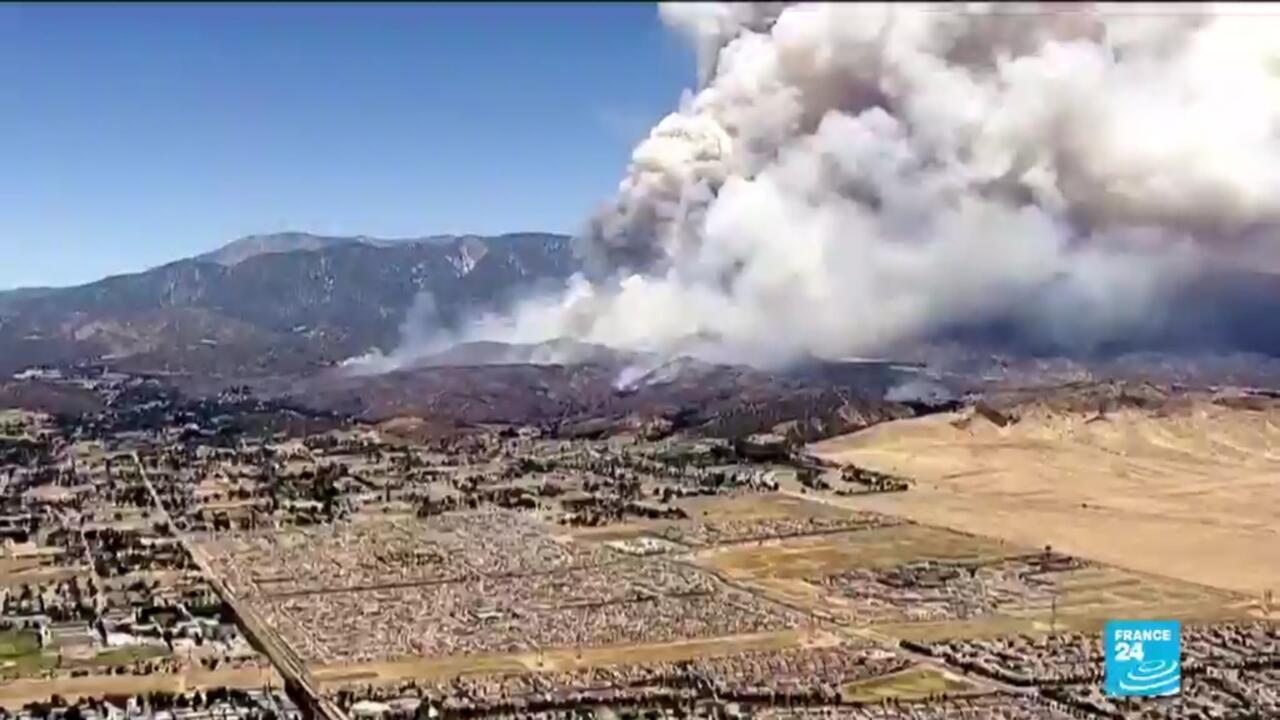 Some 8,000 evacuate as California wildfires spread east of Los Angeles