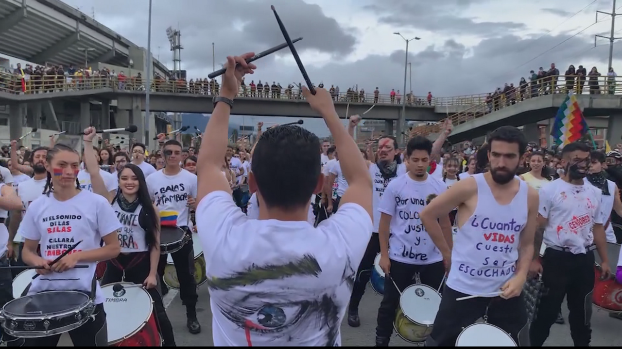 Musical protests in Colombia, 'cartoneros' in Argentina and repression ...