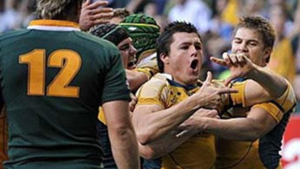 Les Springboks font tomber l'Australie