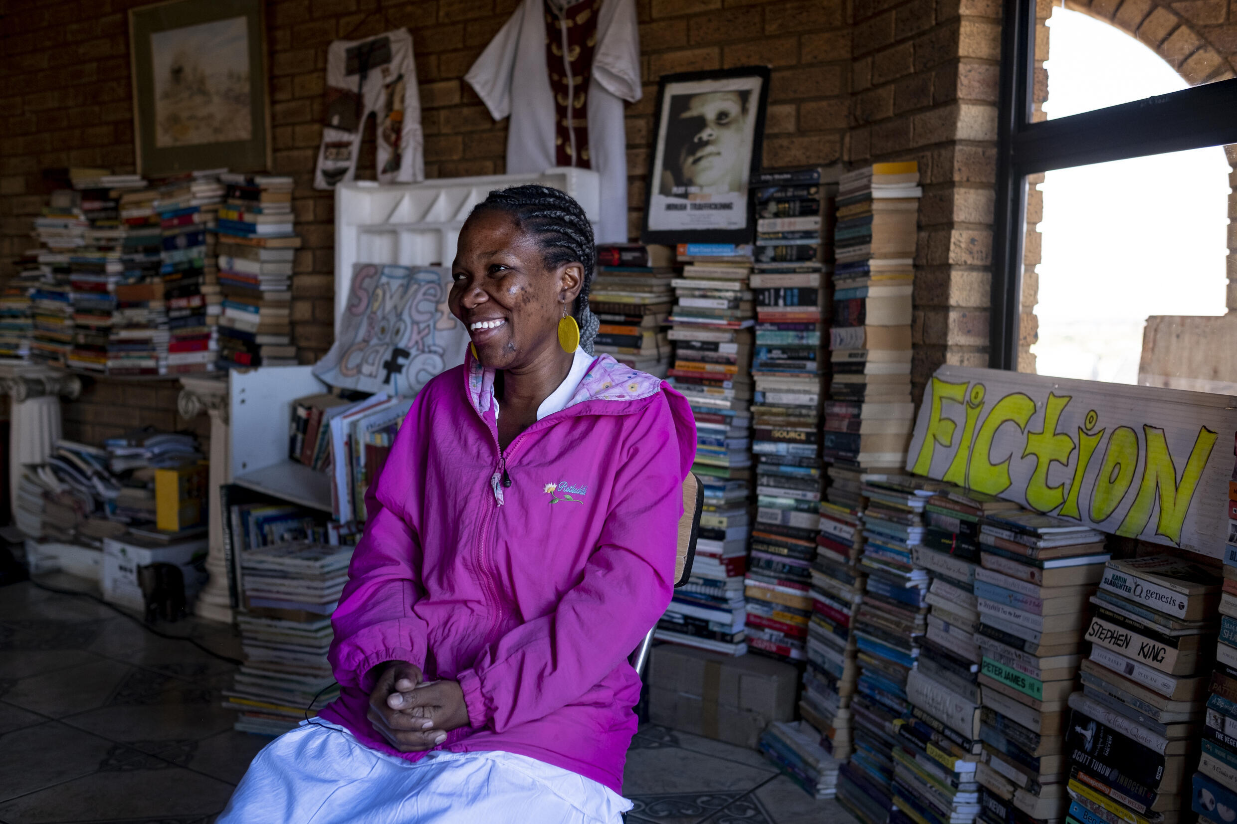 Homemade library builds bookish community in S.Africa's Soweto