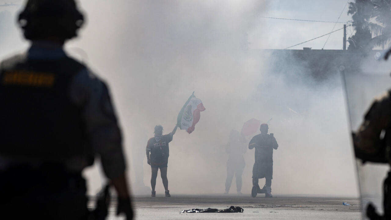 Protestas migratorias no cesan en Los Ángeles y Trump responde enviando ...