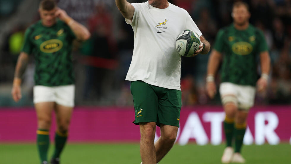 'No-ego' former physio Nienaber an unlikely Springboks coach