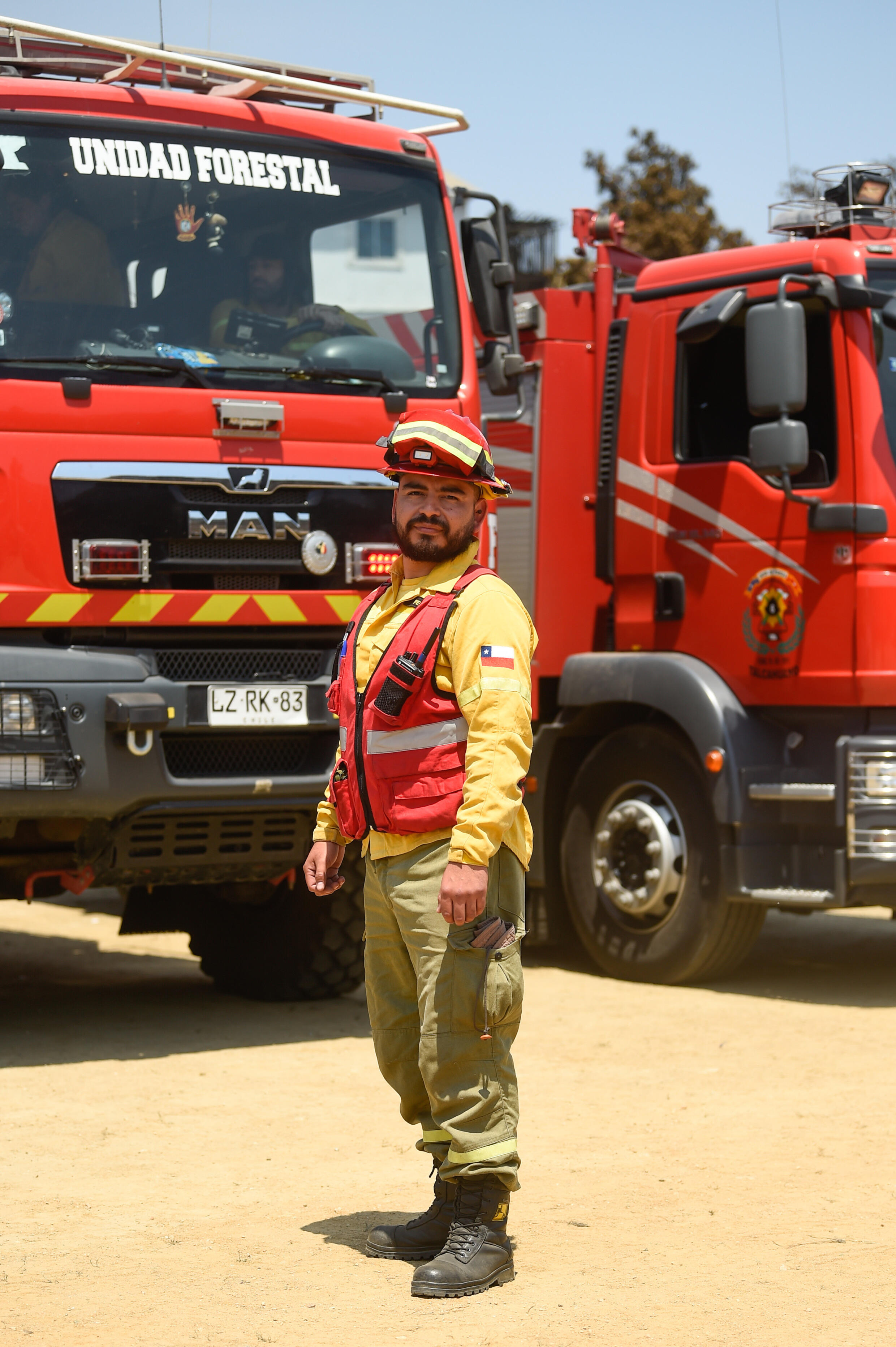 In Chile, natural disasters fall on all-volunteer fire service