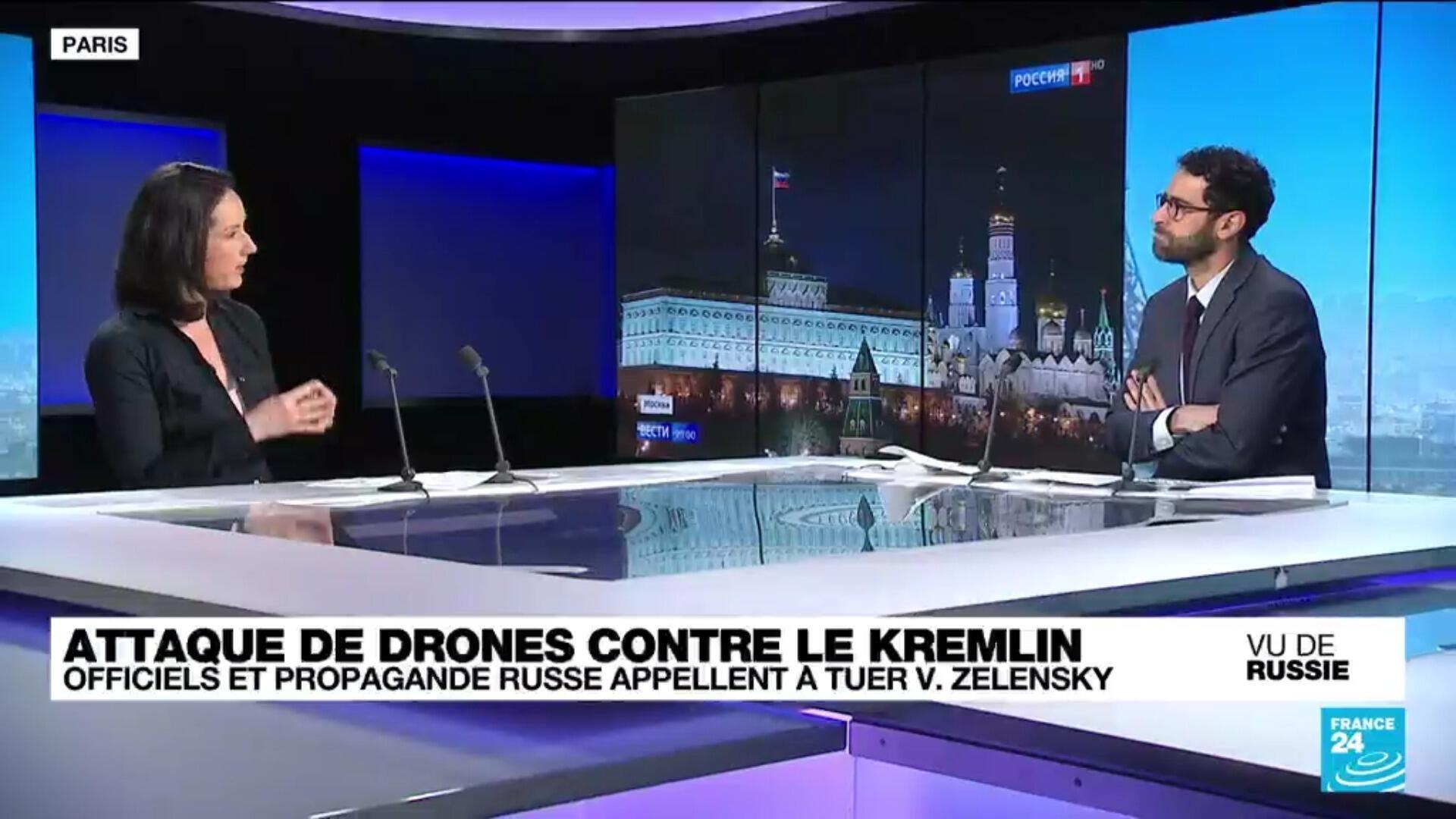 Vu de Russie : attaque de drones sur le Kremlin, la propagande russe ...