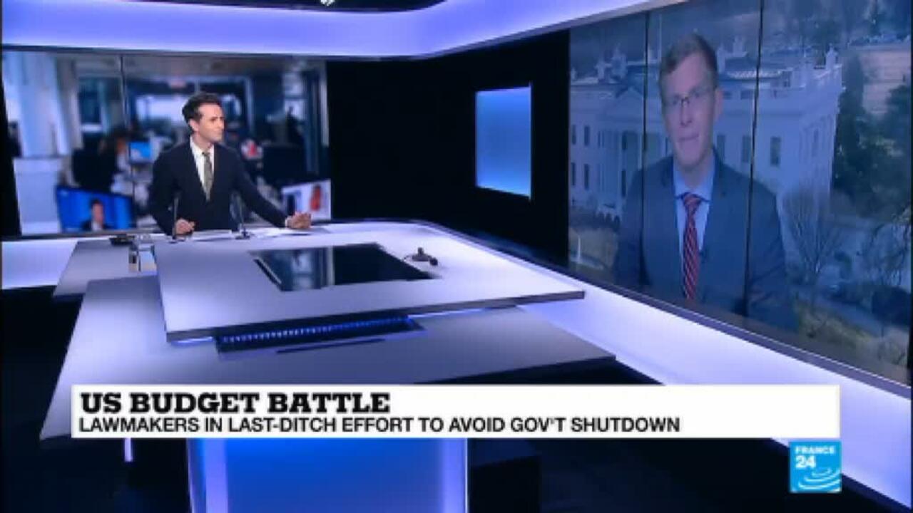 Lawmakers in last-ditch effort to avoid US government shutdown - France 24