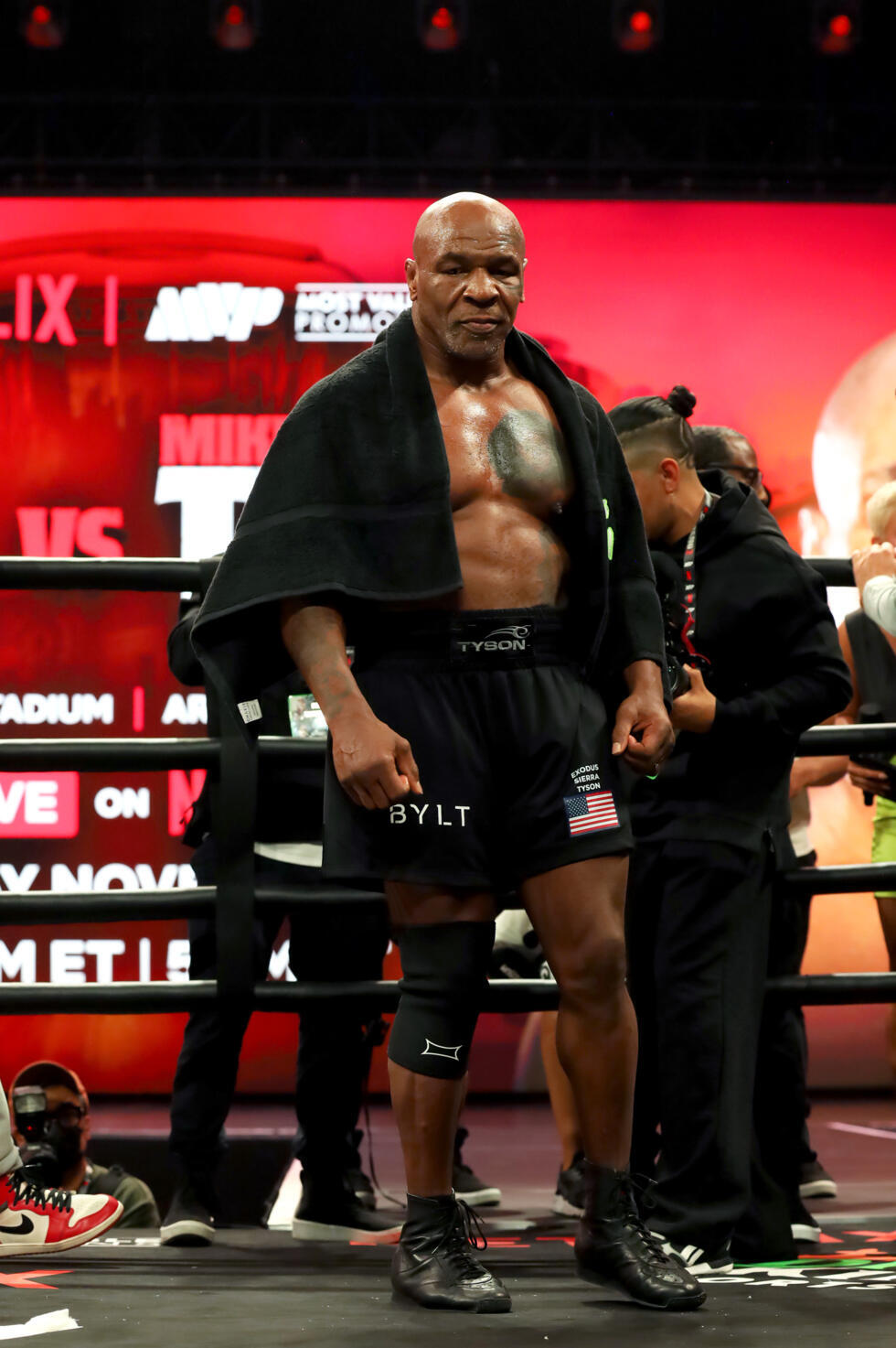 US boxer Mike Tyson, 58, climbs back in the ring to face Youtuber Jake Paul