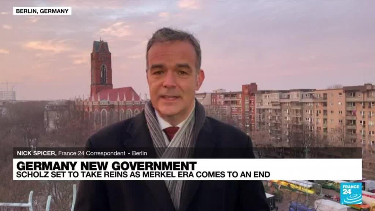 Olaf Scholz sworn in as Germany’s new chancellor, replaces Merkel with ...