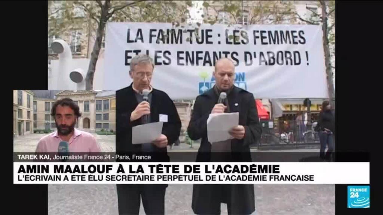 Le Franco-Libanais Amin Maalouf élu secrétaire perpétuel de l'Académie ...