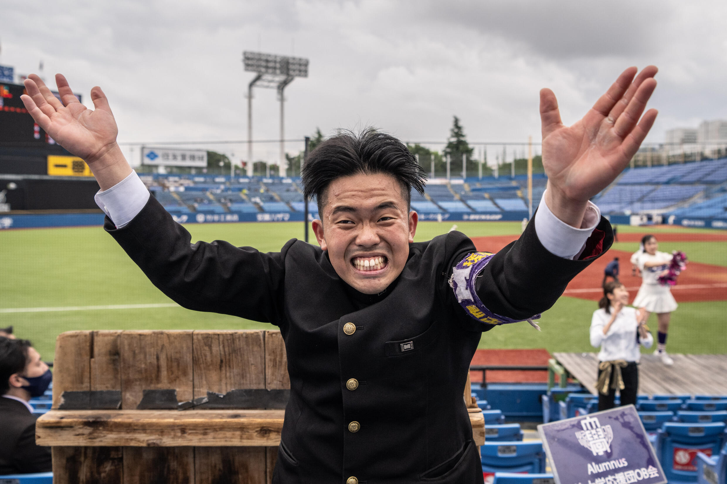 Japan's macho cheerleaders fight to save a tradition