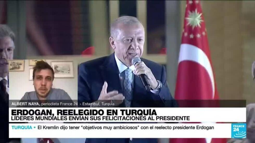 Informe desde Estambul: líderes internacionales felicitaron a Erdogan tras su victoria electoral ...