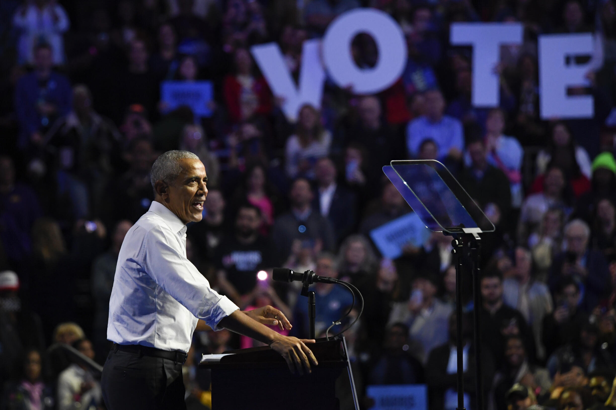 'I'm not a Nazi,' Trump insists as Harris blasts ugly rhetoric