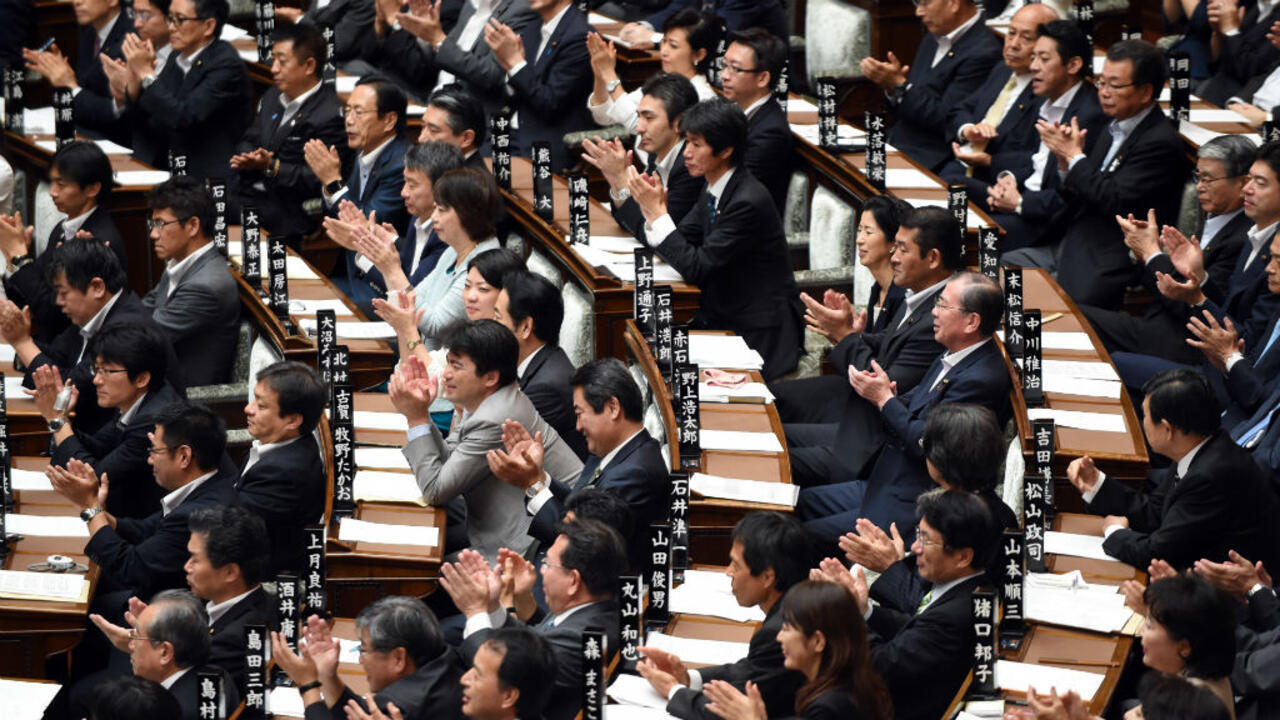 Japan passes bill easing limits of pacifist constitution