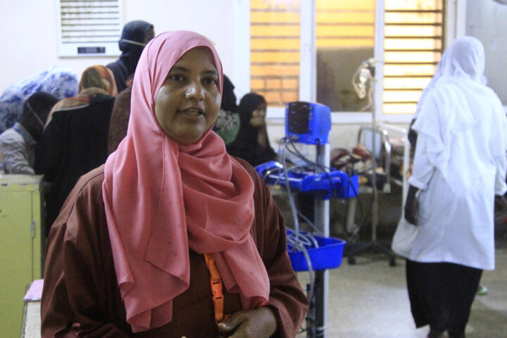 On Khartoum front line, Sudan women medics risk all for patients
