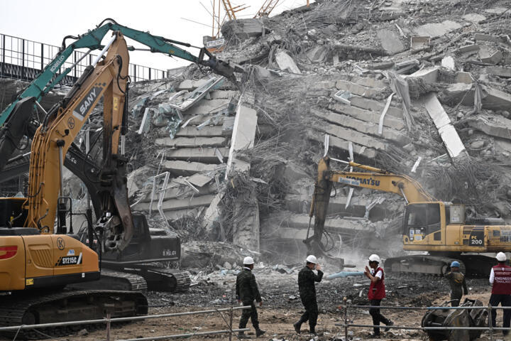 Aftershocks rattle Mandalay as rescuers search for survivors in Myanmar ...