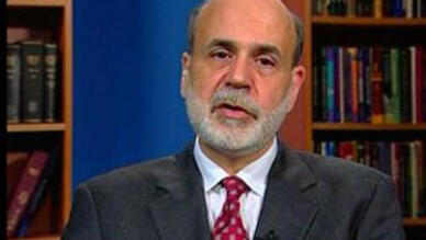 Bernanke forecasts end of US recession, but economy still 'very weak'
