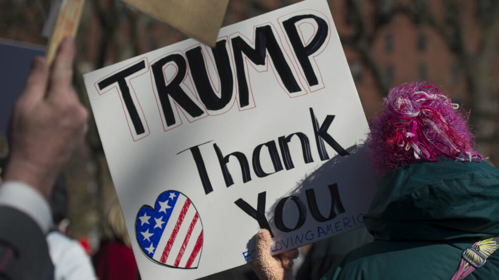 Small-scale rallies held across US in support of Trump