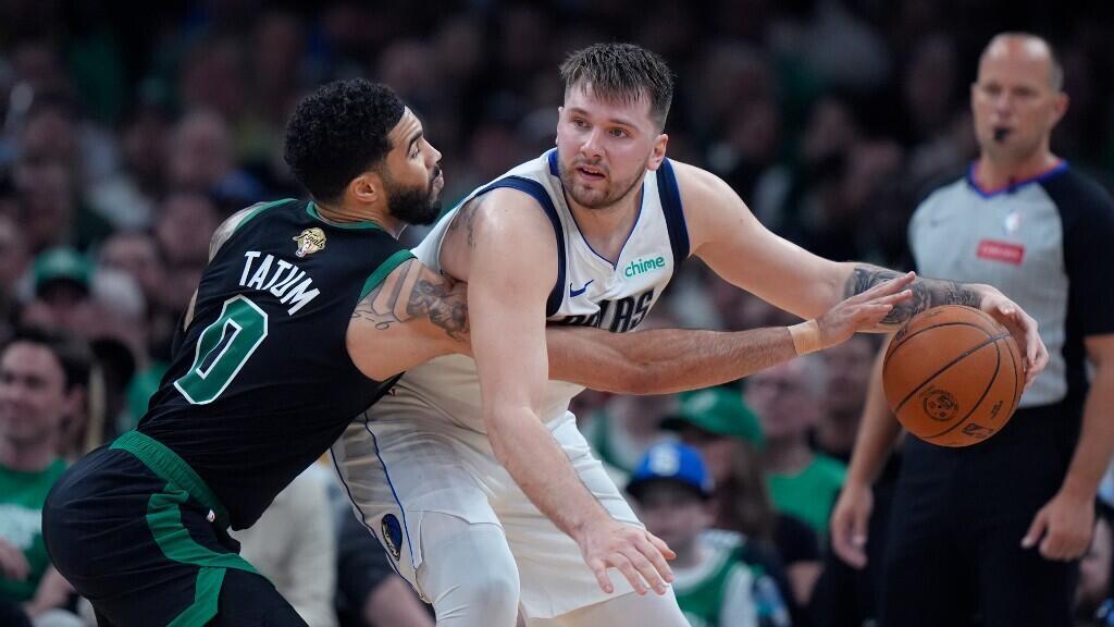 Los Celtics resisten a Doncic y se adelantan 2-0 en las Finales de NBA