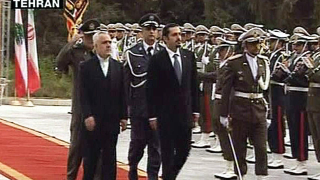 Lebanon's Hariri in 'historic' visit to Iran