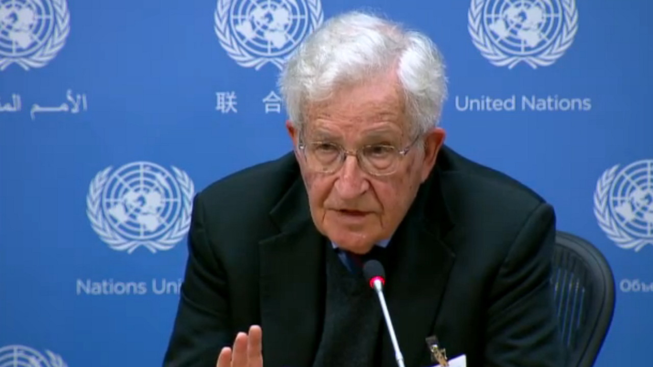 Palestinian state hinges on US approval, Noam Chomsky tells UN