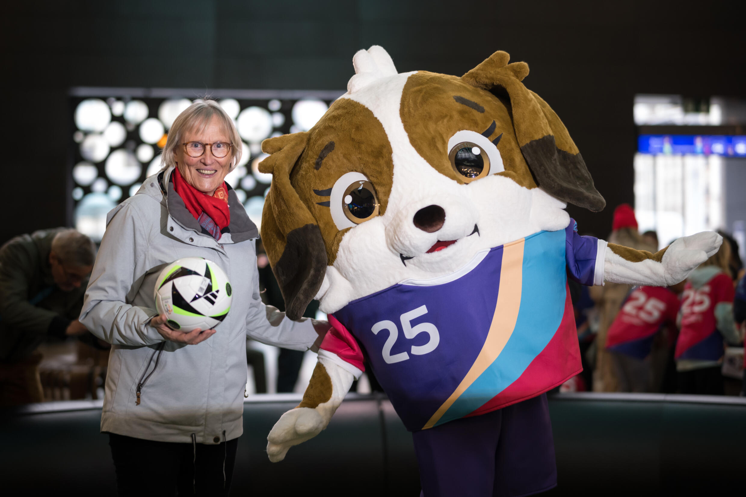 Swiss unveil Euro 2025 mascot Maddli
