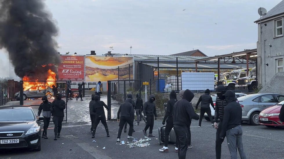 'Racially motivated' attacks spark second night of unrest in Northern ...