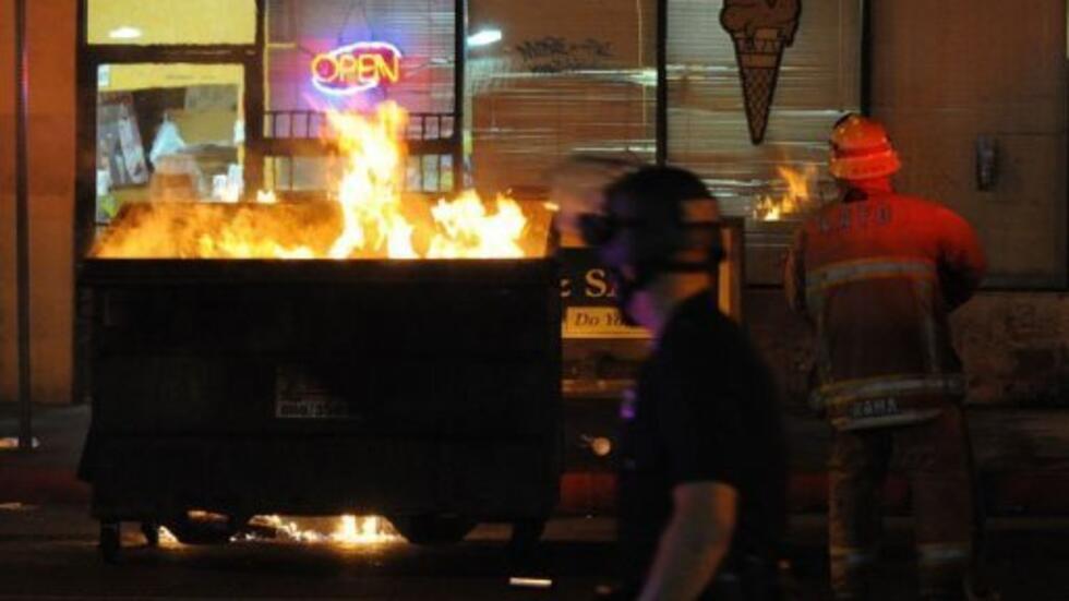 Second night of rioting in LA follows fatal police shooting of immigrant