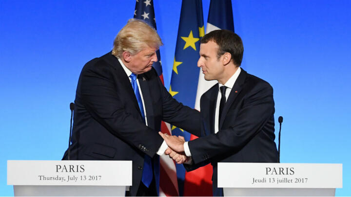 US friendship with France 'unbreakable', Trump says on Paris visit ...