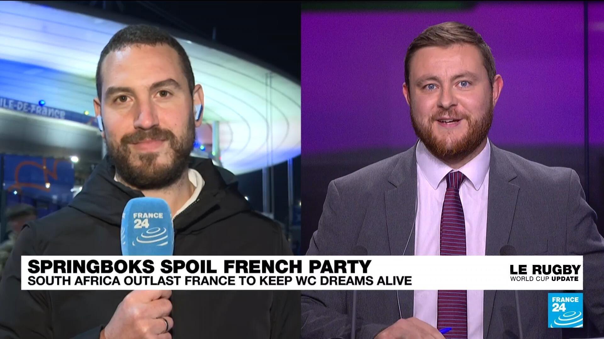 Rugby World Cup: Sublime Springboks break French hearts - Le Rugby ...