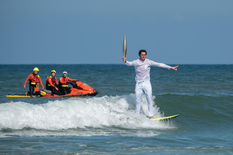 Olympic torch lights up France ahead of the Paris Games