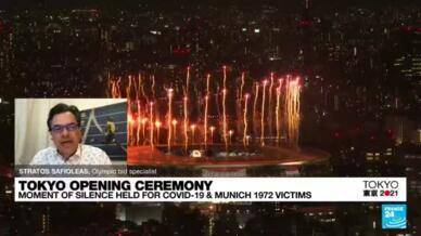 Pandemic-hit Tokyo Olympics open in low-key ceremony without fans ...