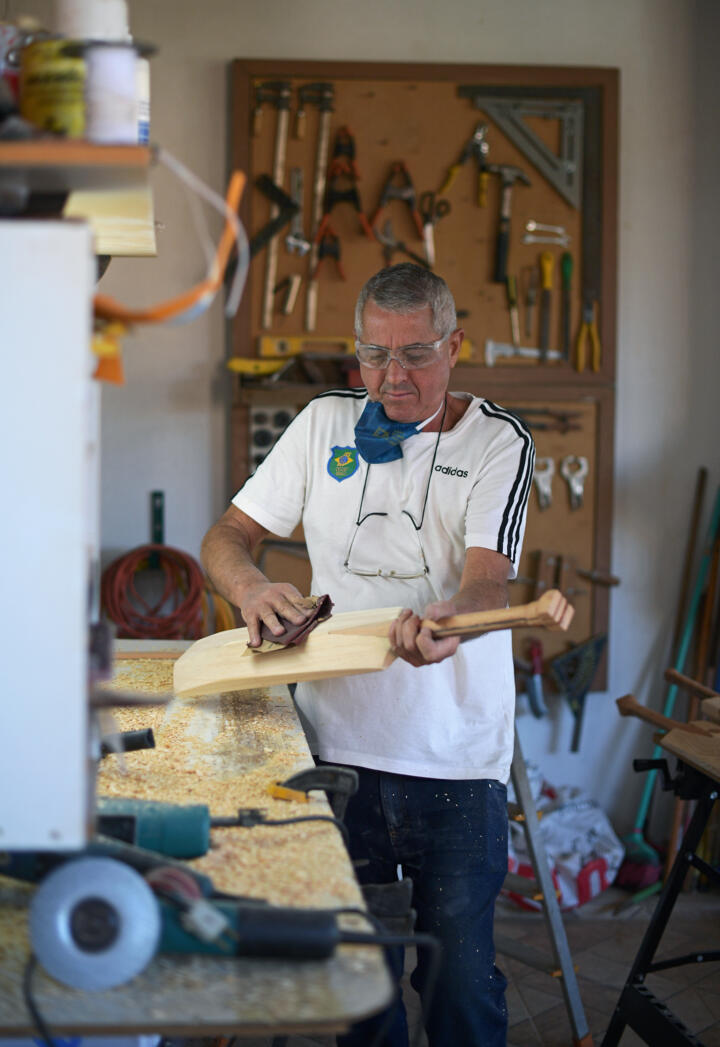Royal workshop: Brazil gets first cricket bat factory