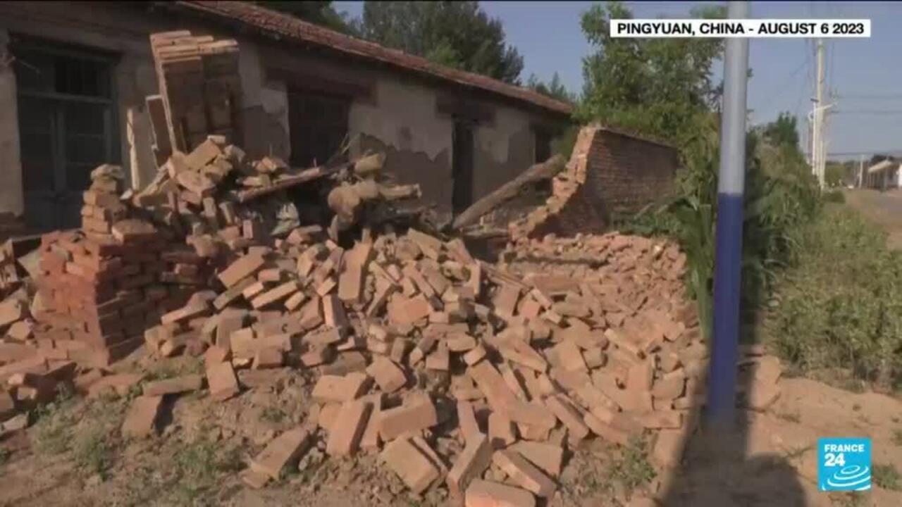 China earthquake : 23 injured, buildings collapse in 5.4 quake - France 24