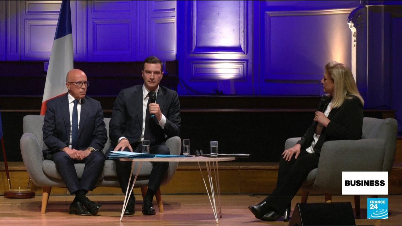 French parties try to reassure business leaders ahead of snap elections ...