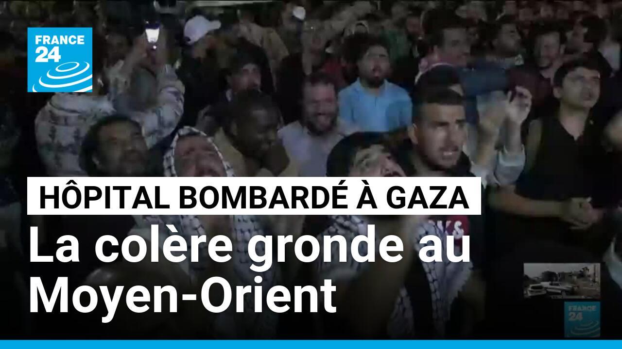 La colère gronde au Moyen-Orient après la frappe contre un hôpital de ...